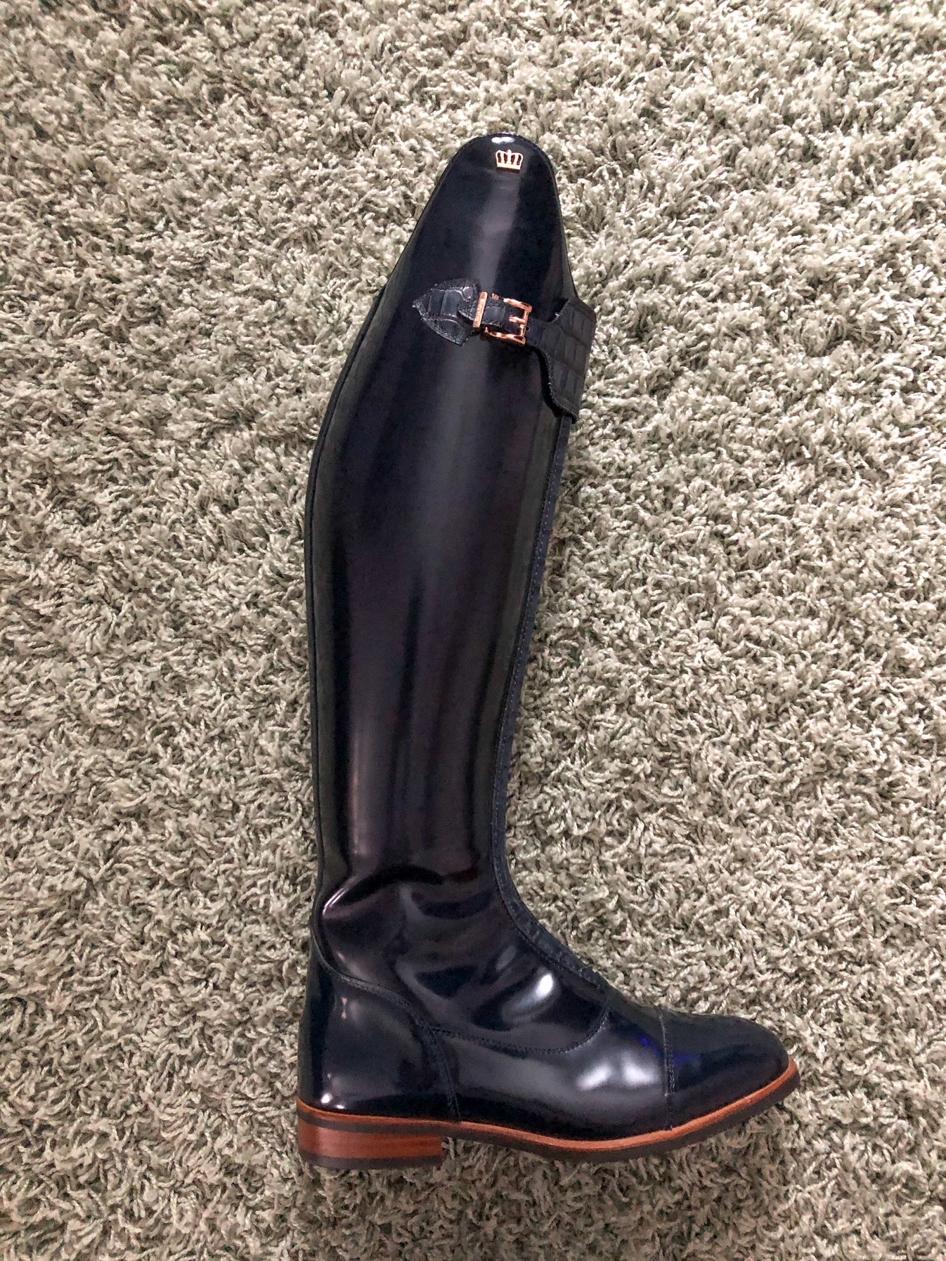 Kingsley London 01 Dressage Boot (Uragano Blue) – The Distinguished Rider