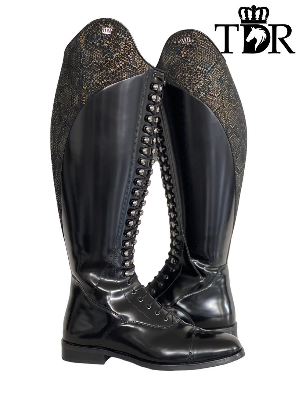 Kingsley Orlando 02 Boot (Uragano Black with Boa Iridium) – The ...